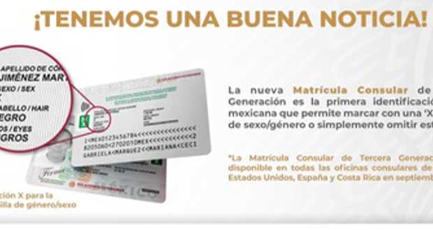 SRE inicia emisión de matrícula consular